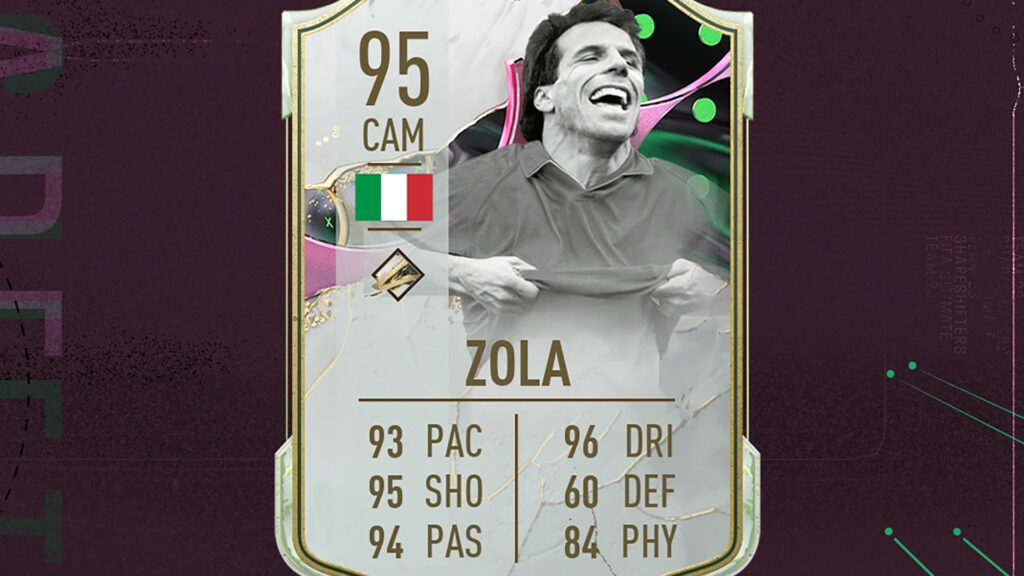 FIFA 23 SBC Zola Shapeshifters Icon: Cheapest Solutions and Review ...