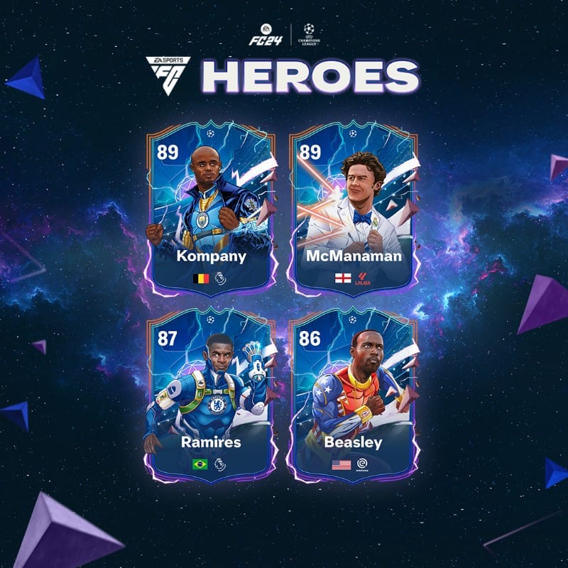 EA FC 24 UCL Heroes Full List: All New Special Cards Revealed ...
