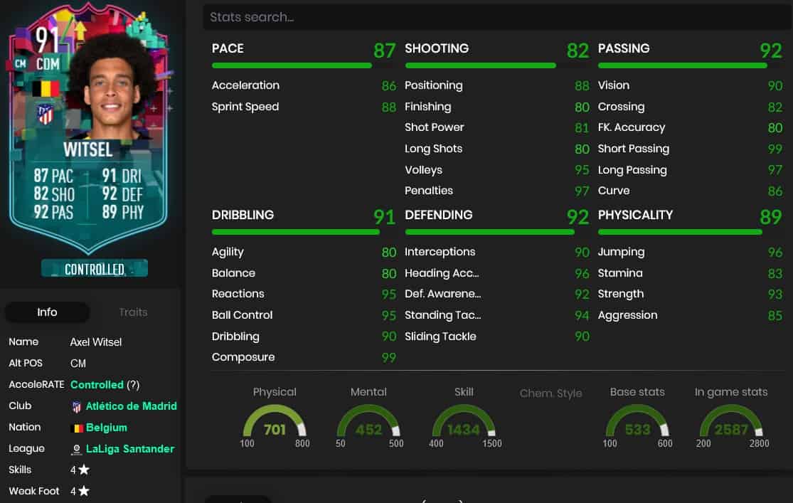 FIFA 23 SBC Witsel FUT Level UP and Objectives for Upgrade ...
