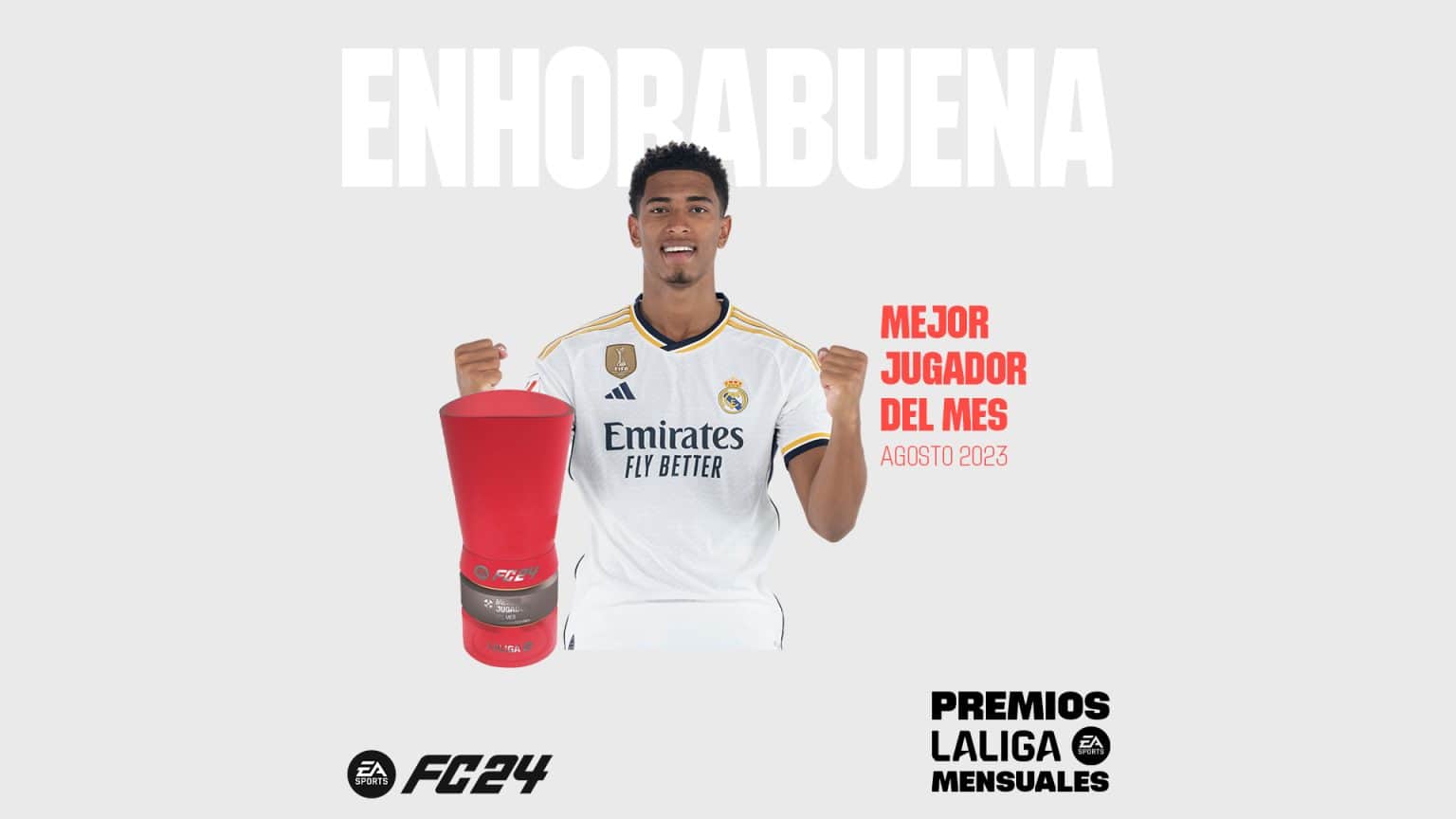 EA FC 24 Jude Bellingham POTM La Liga August Winner, SBC incoming ...