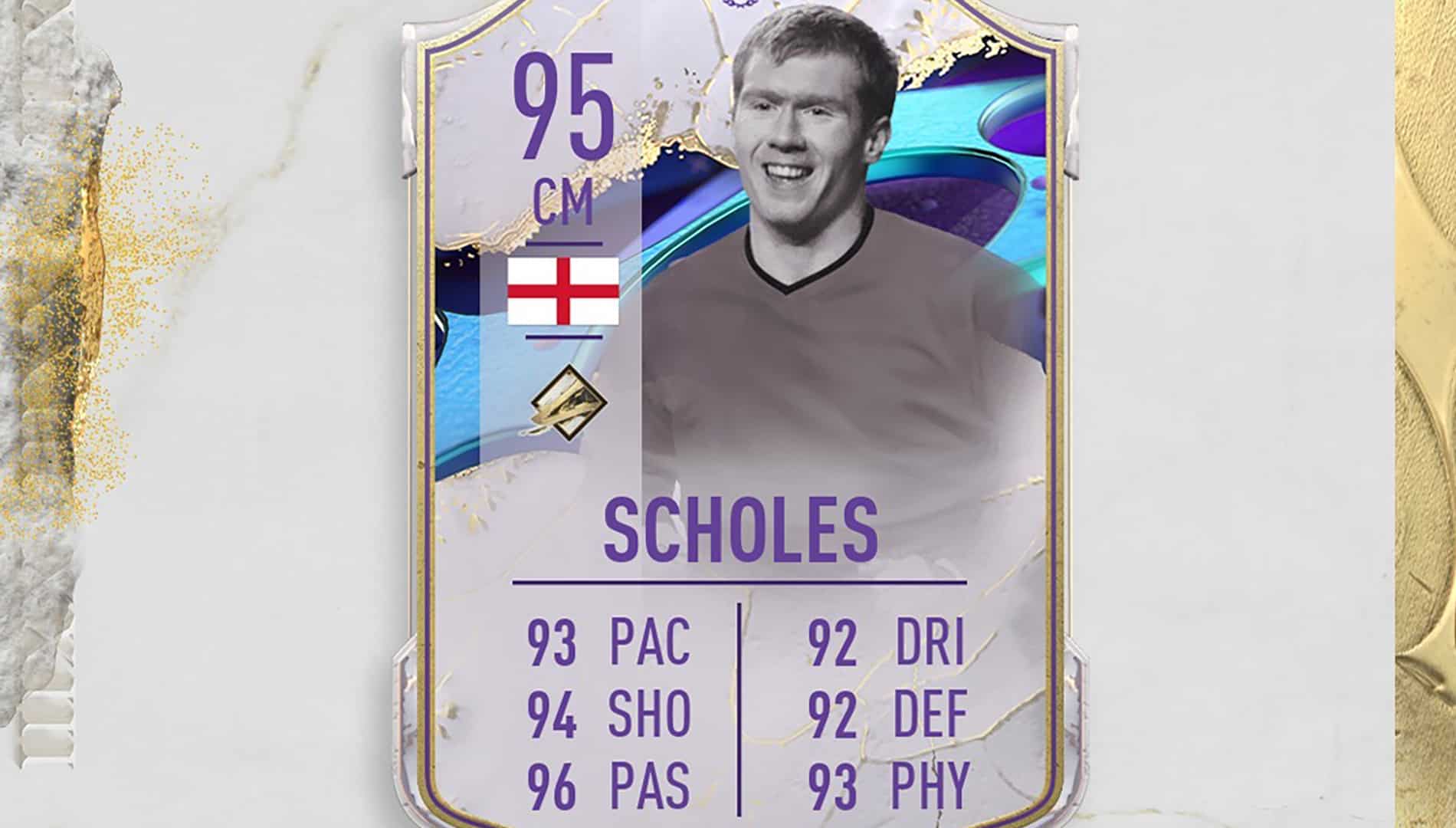 FIFA 23 Paul Scholes Cover Star Icon Objectives - FifaUltimateTeam.it - UK