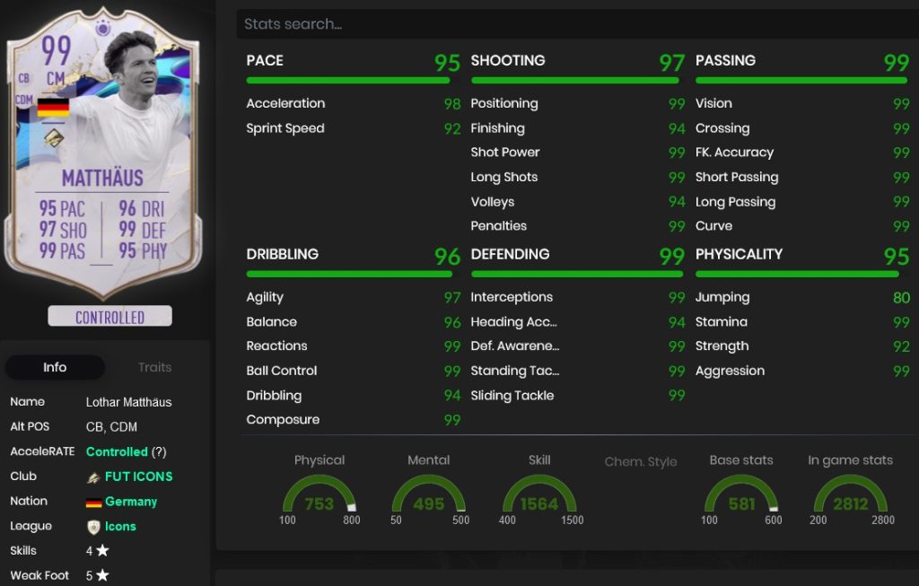 FIFA 23 SBC Matthaus Cover Star Icon: Cheapest Solutions and Review | FifaUltimateTeam.it - UK