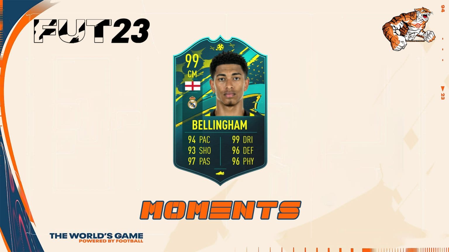 FIFA 23 SBC Jude Bellingham Moments New Transfer: Cheapest Solutions ...