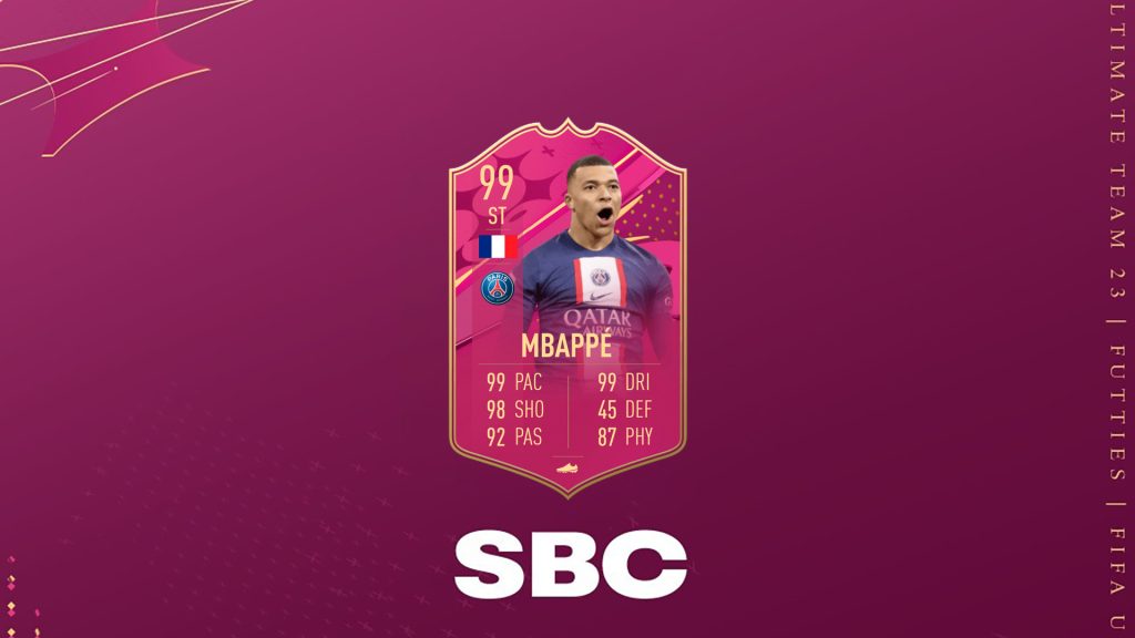 FIFA 23 SBC Kylian Mbappé FUTTIES: Cheapest Solutions ...