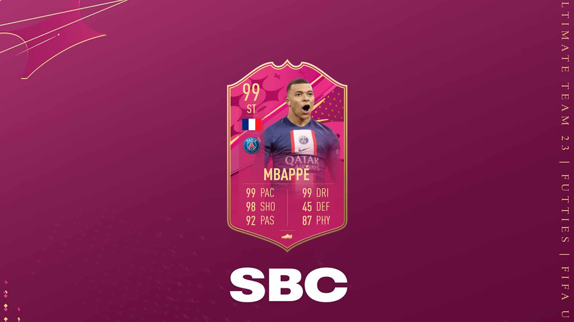 Fifa 23 Sbc Kylian Mbappé Futties Cheapest Solutions