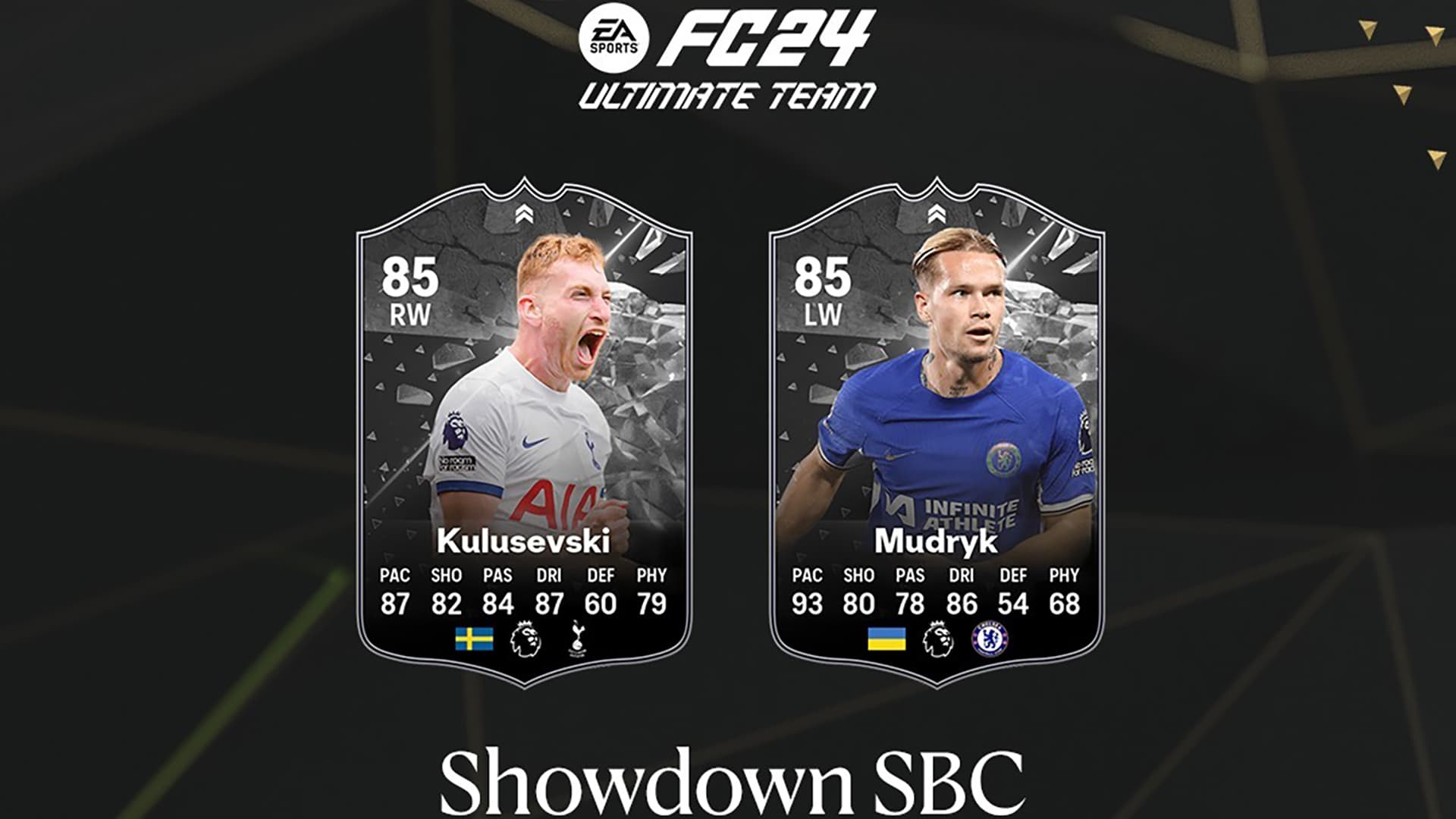 EA FC 24 Kulusevski vs. Mudryk Showdown SBC Cheapest Solutions and ...