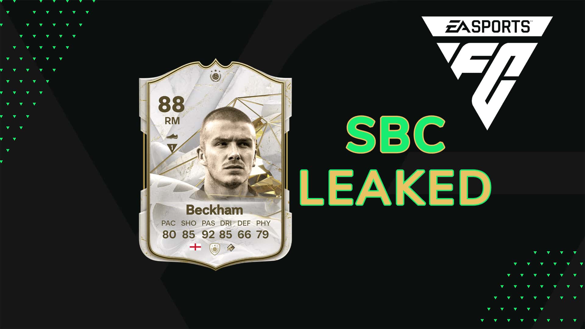EA FC 24 SBC David Beckham Icon - FifaUltimateTeam.it - UK