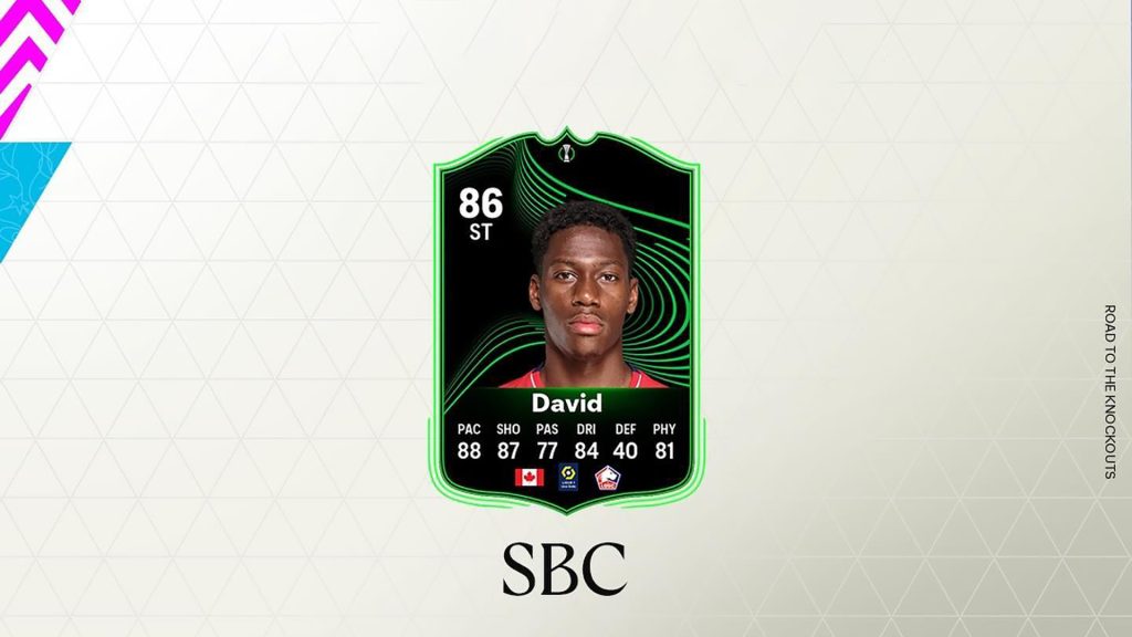FC 24 RTTK UECL Jonathan David SBC Cheapest Solutions And Review ...