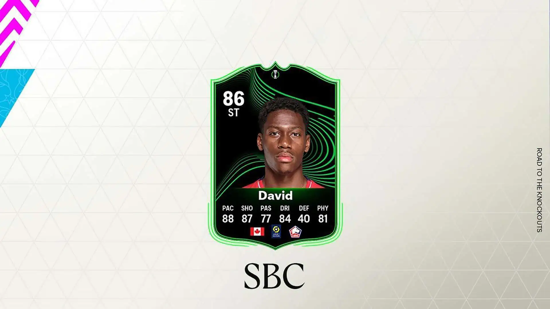 FC 24 RTTK UECL Jonathan David SBC Cheapest Solutions And Review ...