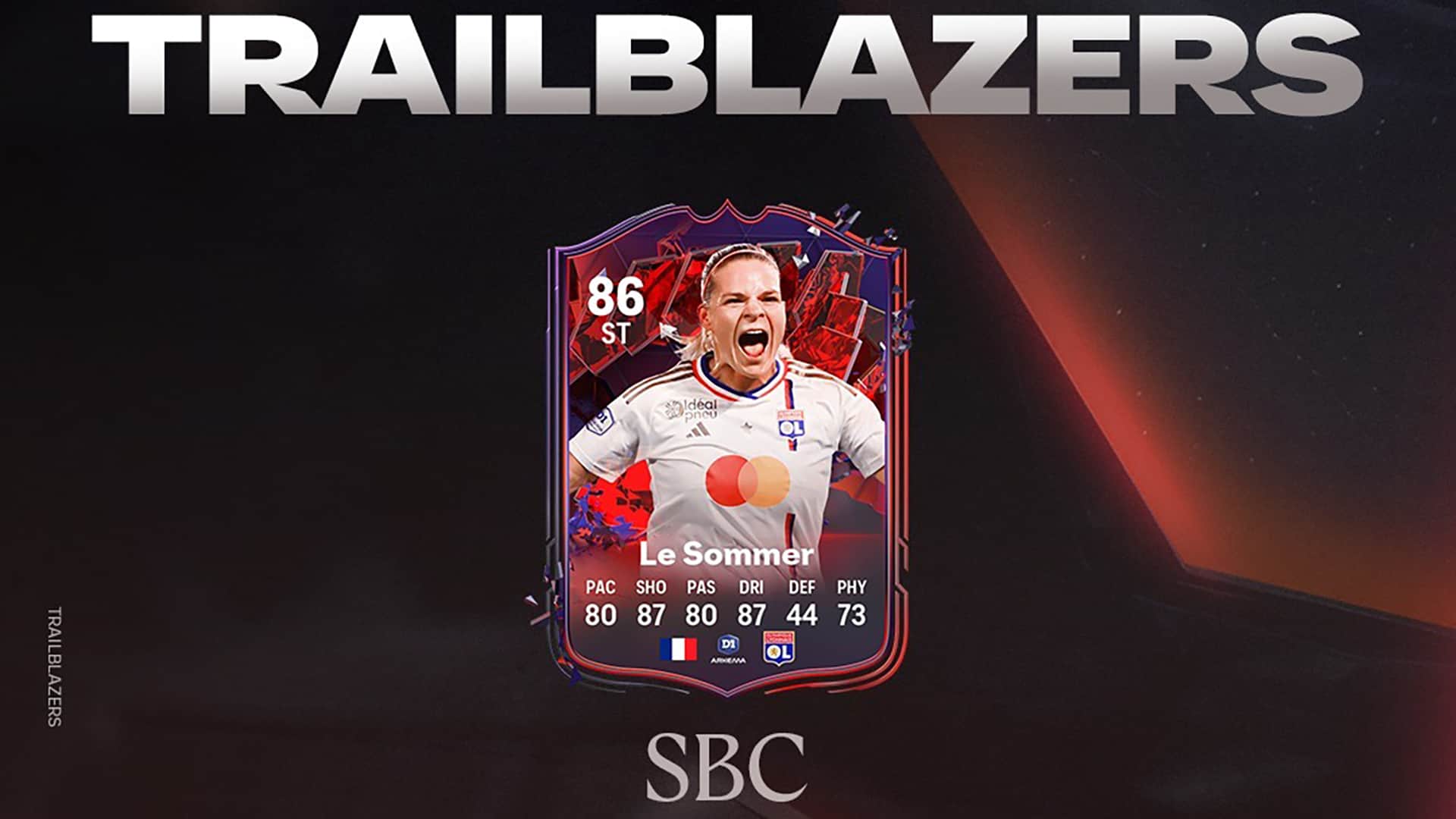 EA FC 24 Eugenie Le Sommer Trailblazers SBC Cheapest Solution ...