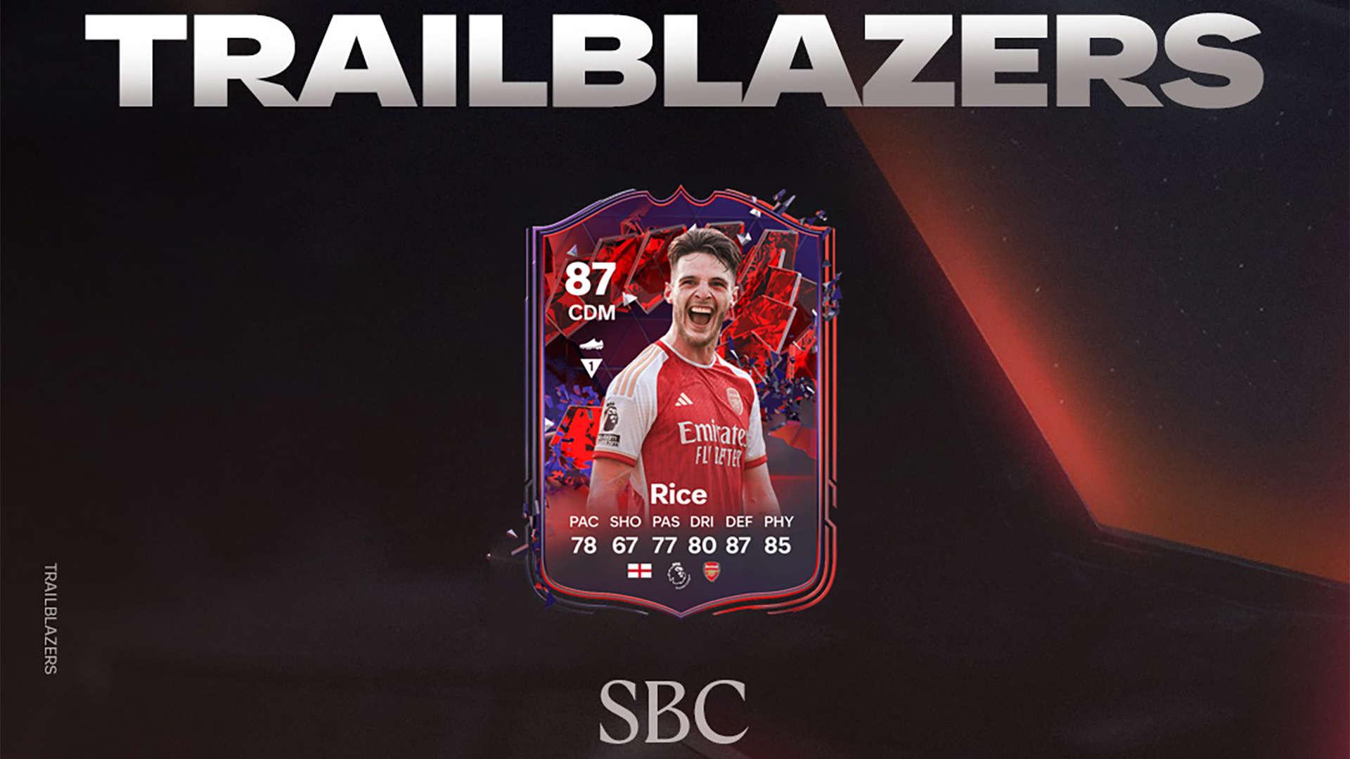 EA FC 24 Declan Rice Trailblazers SBC: Cheapest Solutions and Review ...