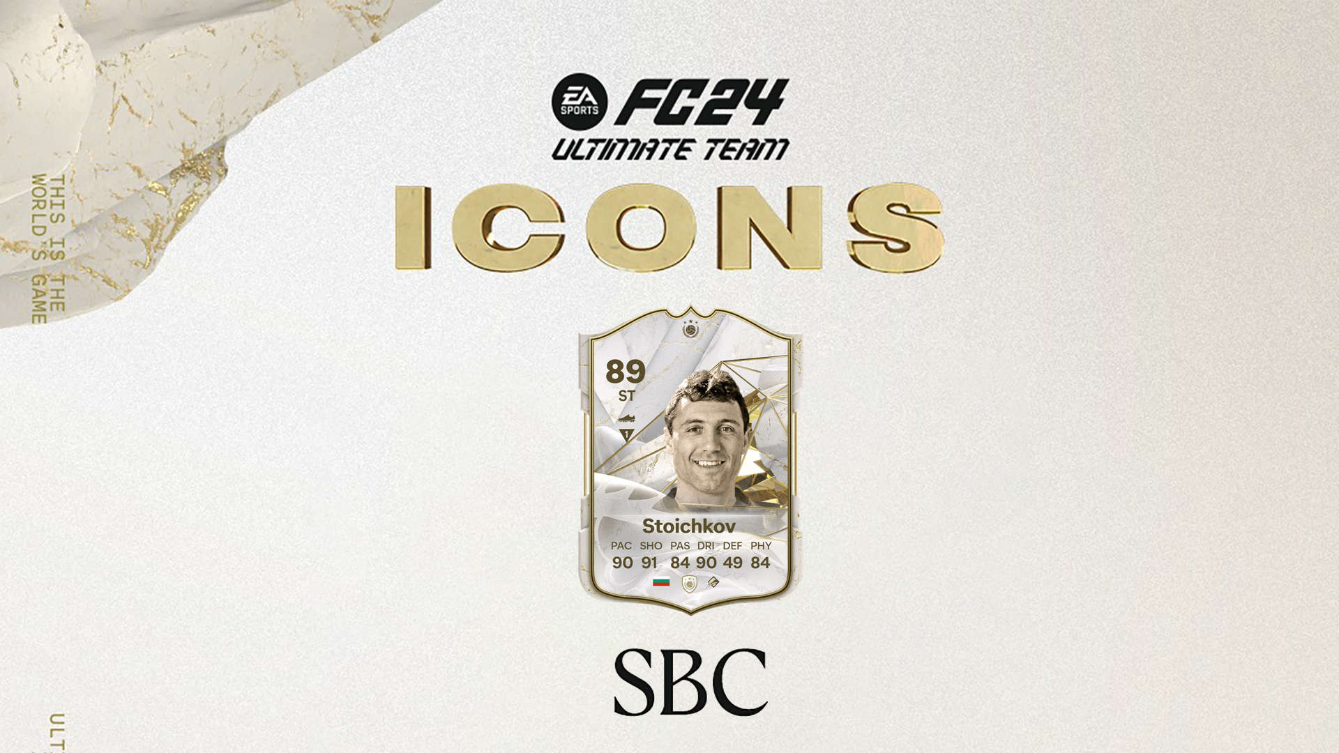 EA FC 24 SBC Hristo Stoichkov Icon Cheapest Solutions ...