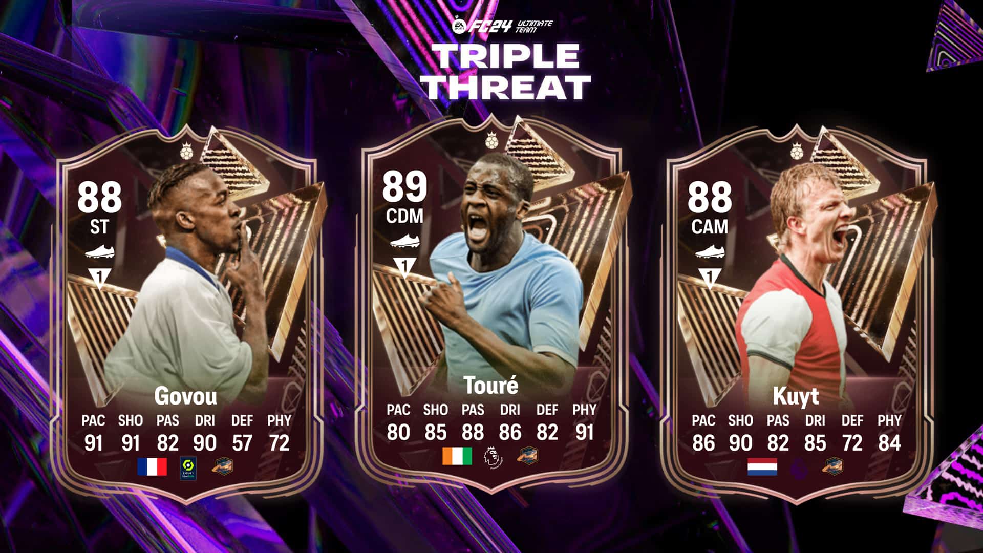 Ea Fc 24 Heroes Triple Threat Team 1 Release And Leaks Fifaultimateteamit Uk