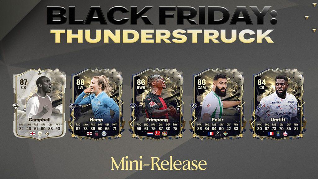 EA FC 24 Icons Thunderstruck Black Friday Mini Release and Leaks ...