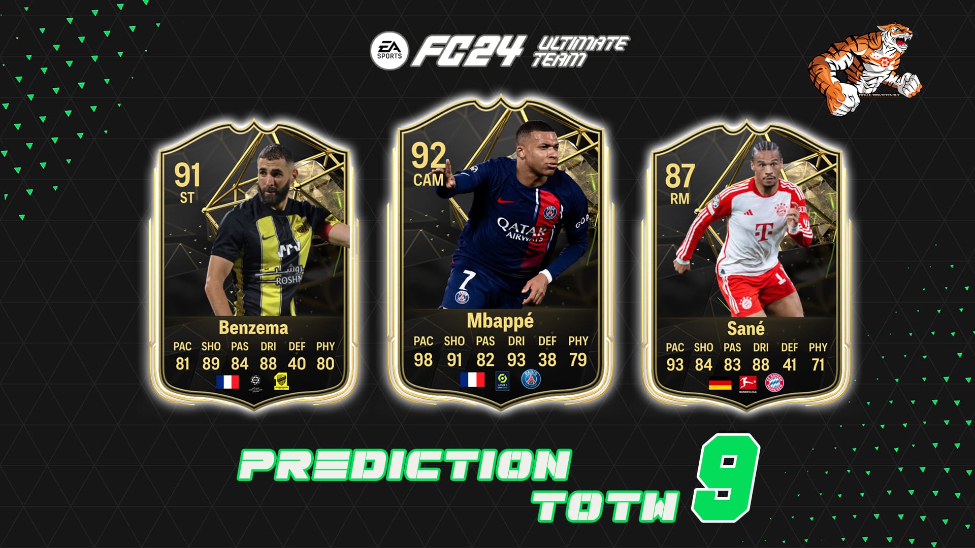 Totw 9 Predictions Fc 24 Featuring Contenders Ninth Team Of The Week