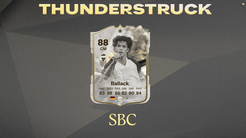 Ea Fc 24 Michael Ballack Thunderstruck Icon Sbc Cheapest Solutions