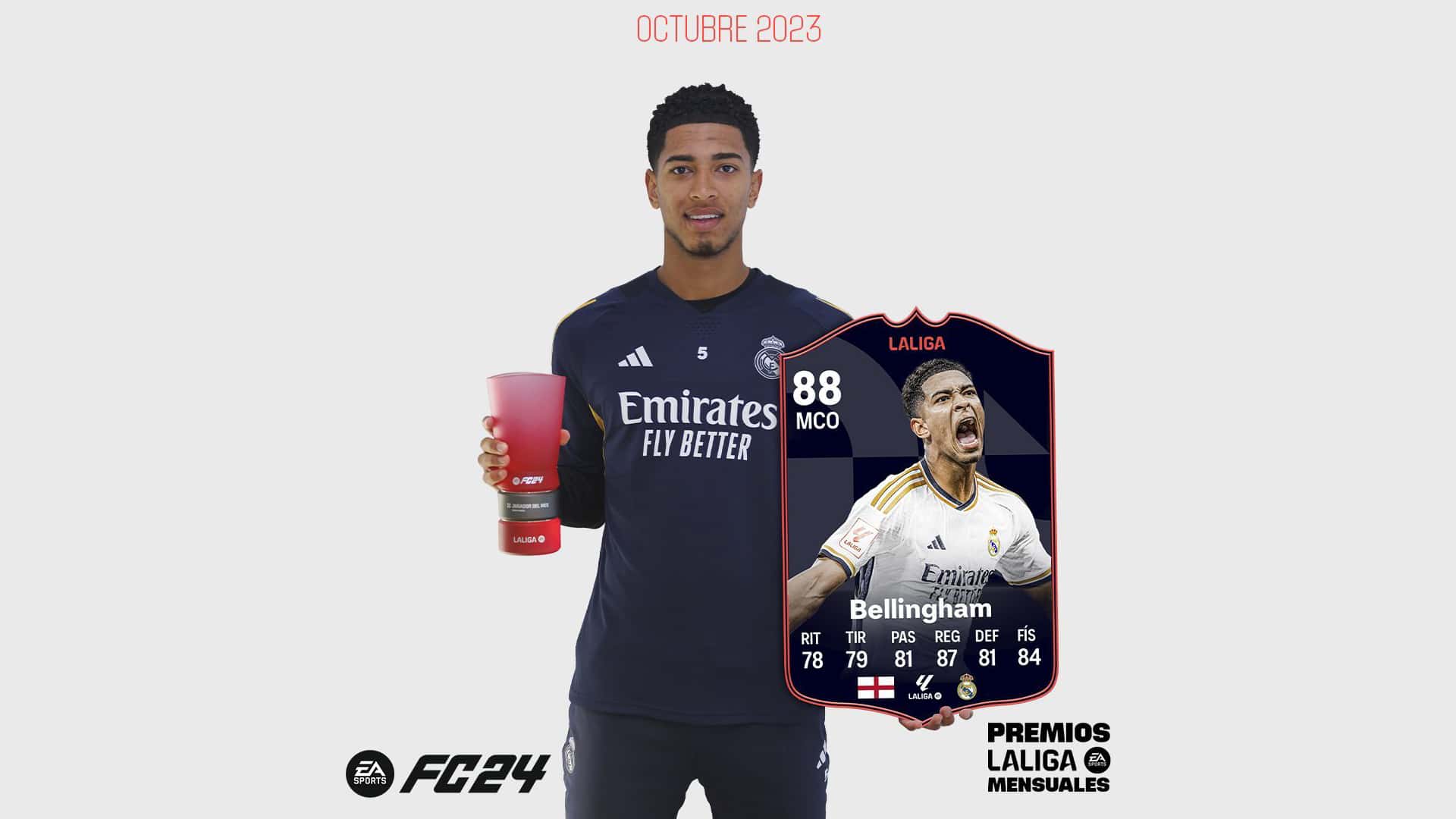 EA FC 24 Jude Bellingham POTM LaLiga October SBC Cheapest Solutions and ...