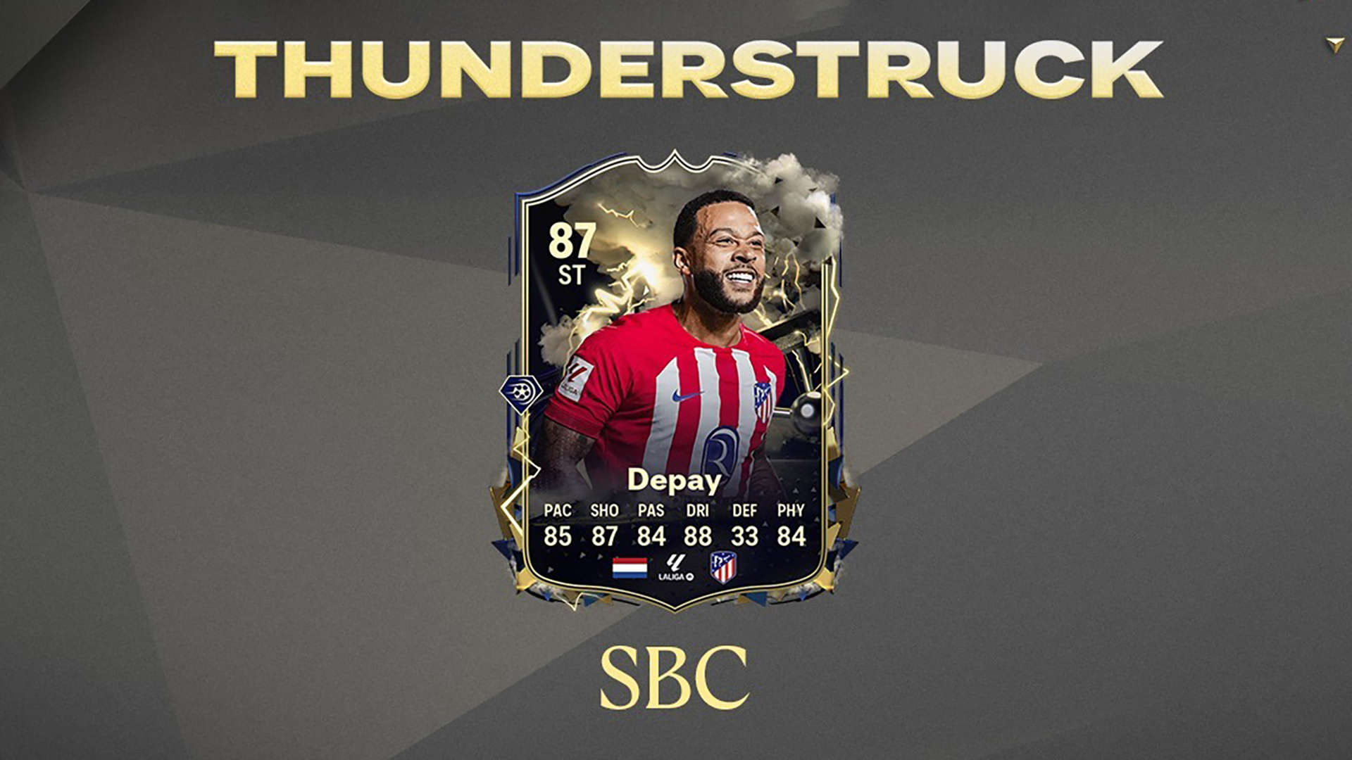 EA FC 24 SBC Memphis Depay Thunderstruck Cheapest Solutions and Review ...