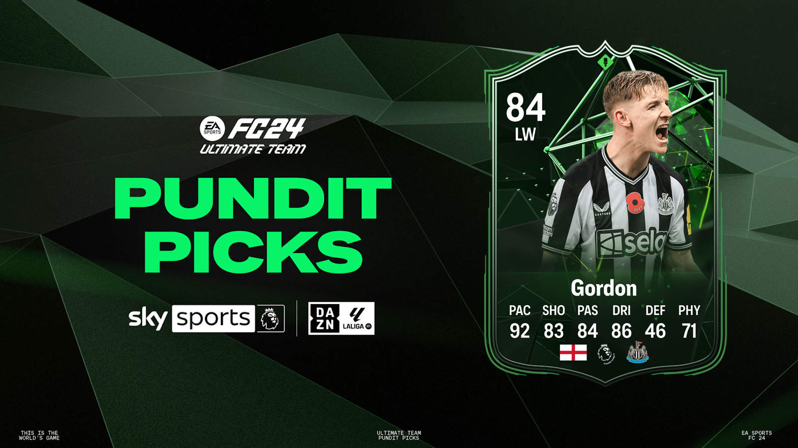 EA FC 24 SBC Anthony Gordon Pundit Pick Cheapest Solutions and Review ...