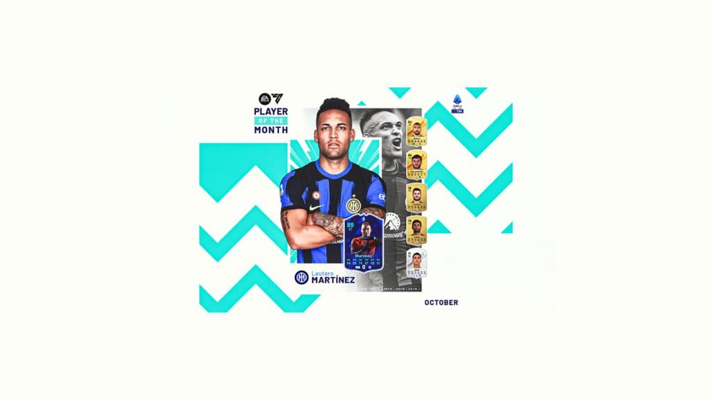 Ea Fc 24 Lautaro Martinez Sbc Potm Serie A October Cheapest Solutions