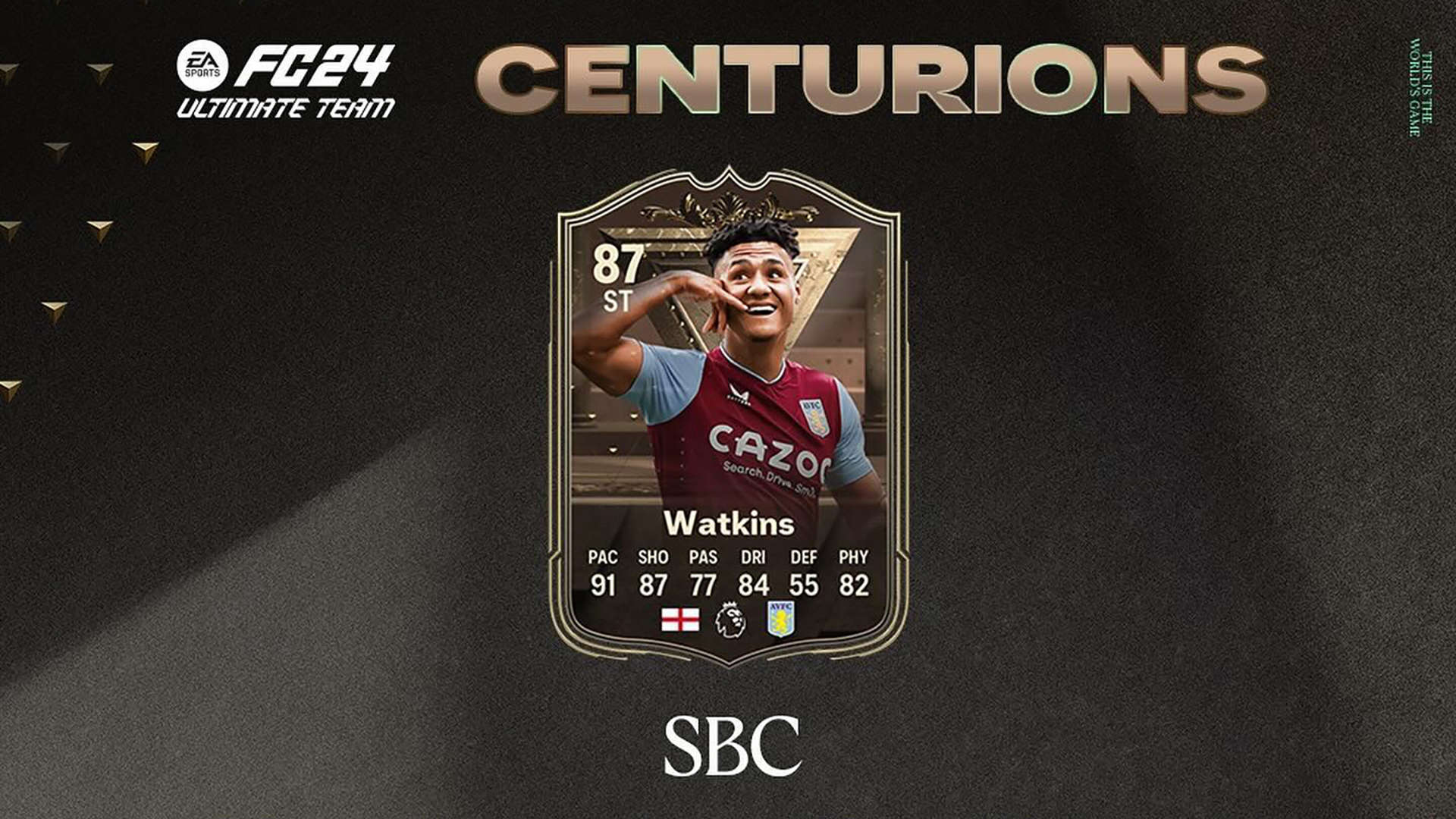 EA FC 24 SBC Ollie Watkins Centurions Cheapest Solutions ...