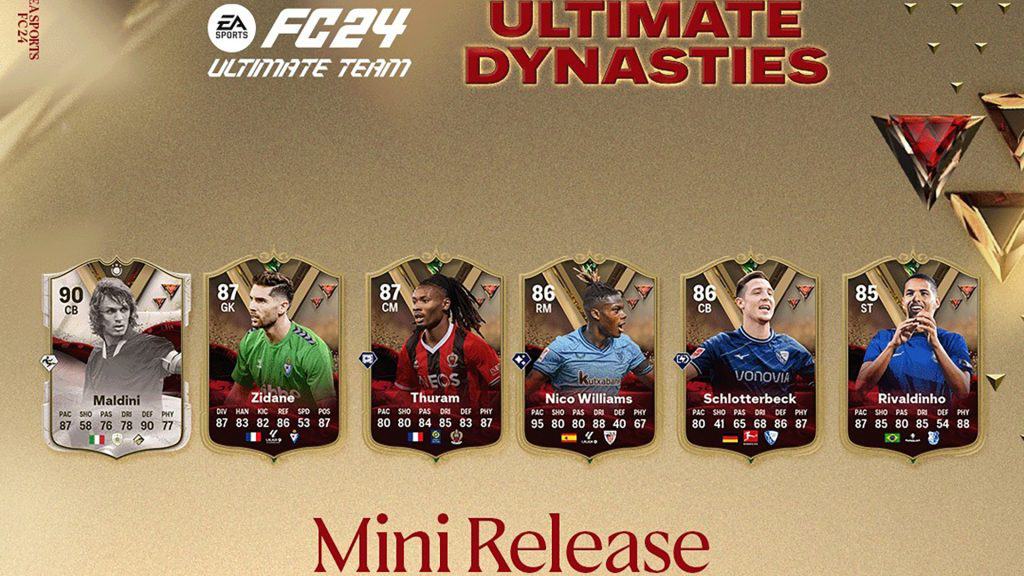 EA FC 24 Icons Ultimate Dynasties Players Team 1 Release and Leaks ...