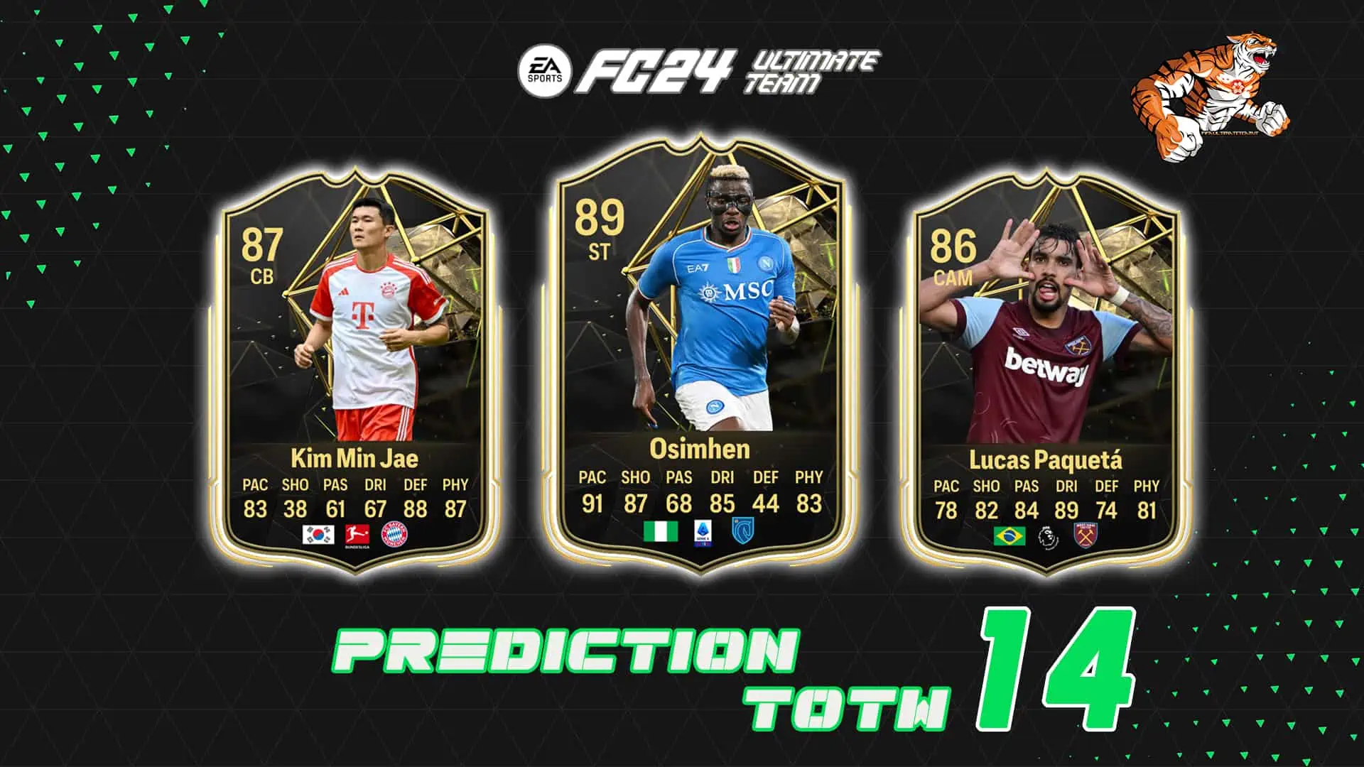 TOTW 14 Predictions FC 24 Featuring Contenders Fourteenth Team Of The ...