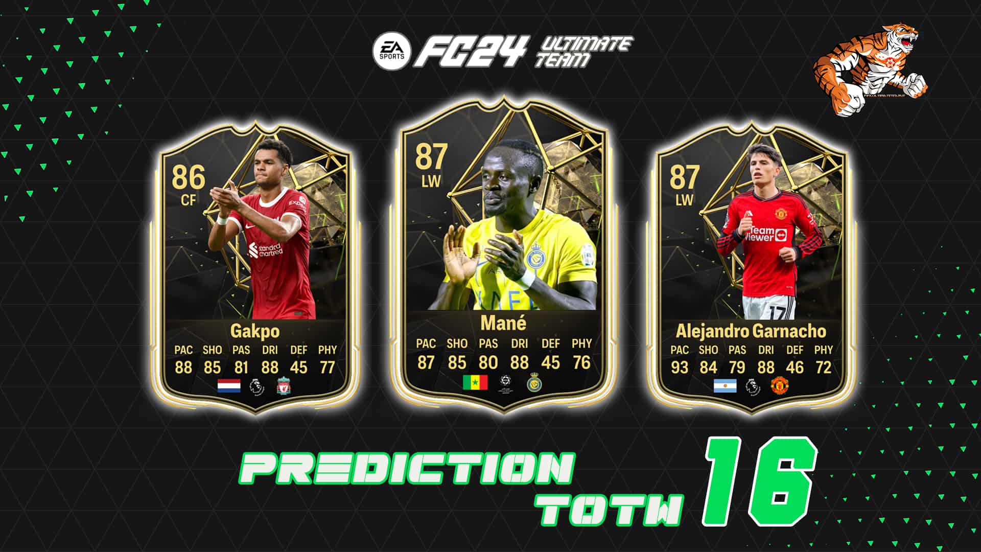 TOTW 16 Predictions FC 24 Featuring Contenders Sixteenth Team Of The ...