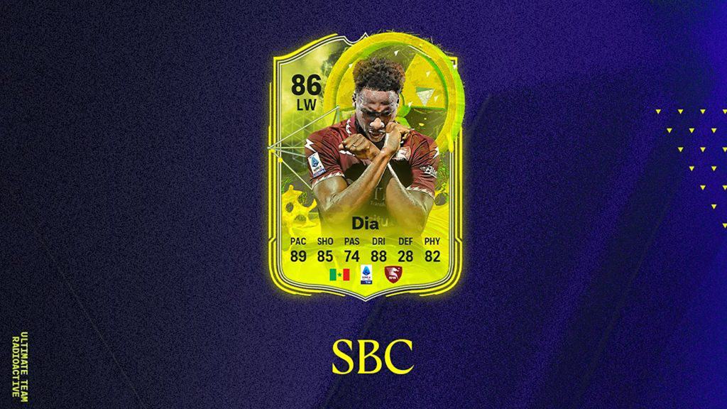 EA FC 24 SBC Boulaye Dia Radioactive Cheapest Solution ...