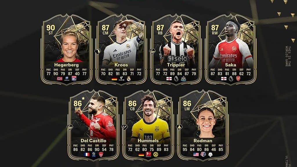 EA FC 24 TOTW 12 Release And Leaks In Form Team Of The Week Cards List - FifaUltimateTeam.it - UK