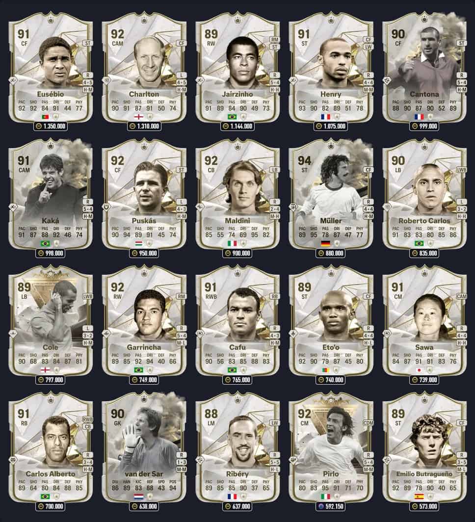 FC 24 87+ Base, Centurions and Thunderstruck Icon Player Pick SBC With Top Rewards ...