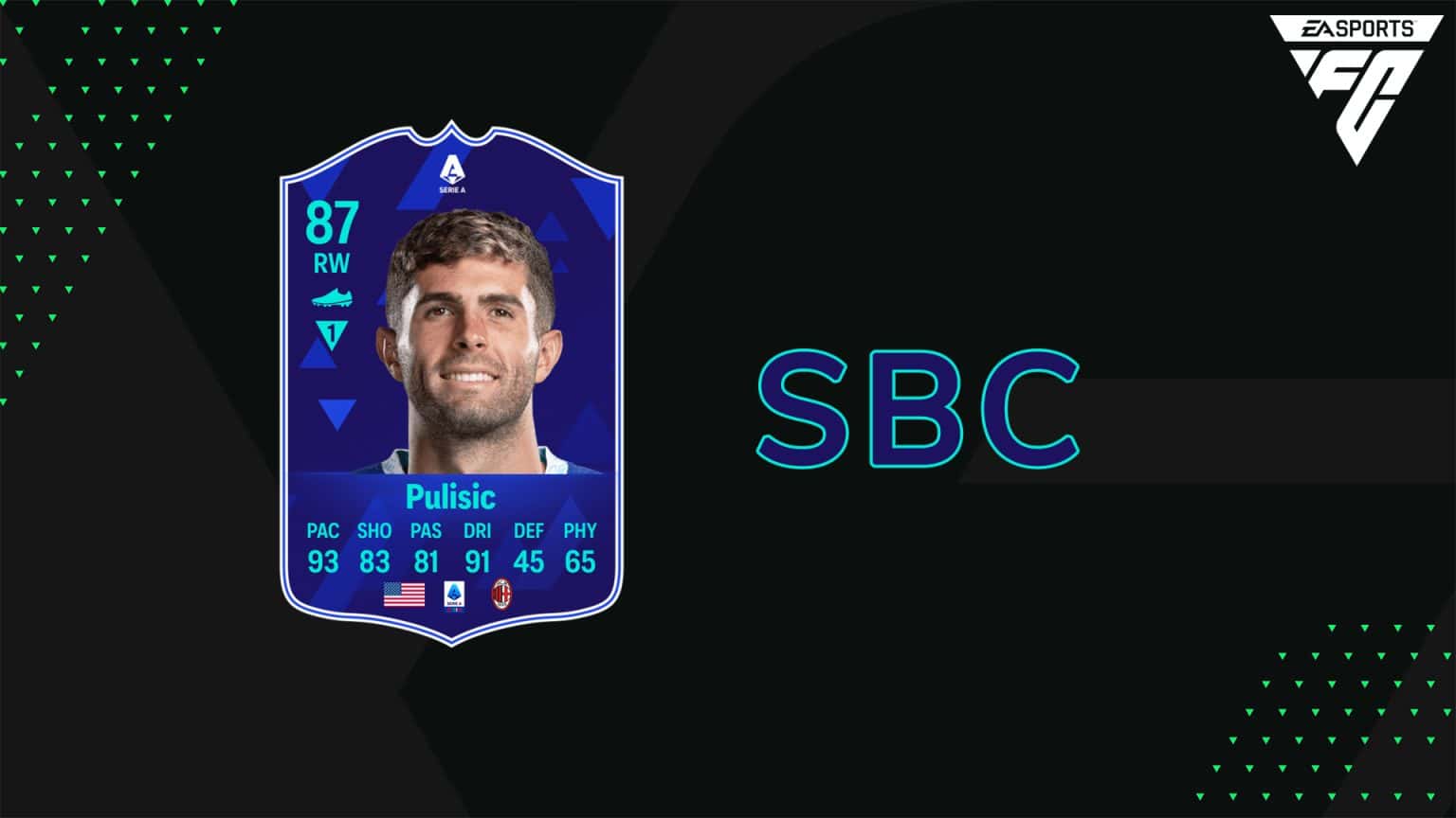 Ea Fc 24 Sbc Christian Pulisic Potm Serie A December Solutions