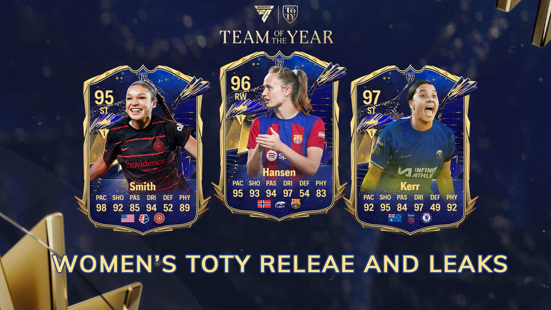 FC 24 Women's TOTY: Full Team Of The Year Leaked - Hansen, Kerr and Smith In! - FifaUltimateTeam ...