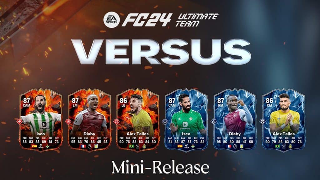 EA Sports FC 24 - FC Versus Mini Release Team 2 Fire or Ice And Leaks ...