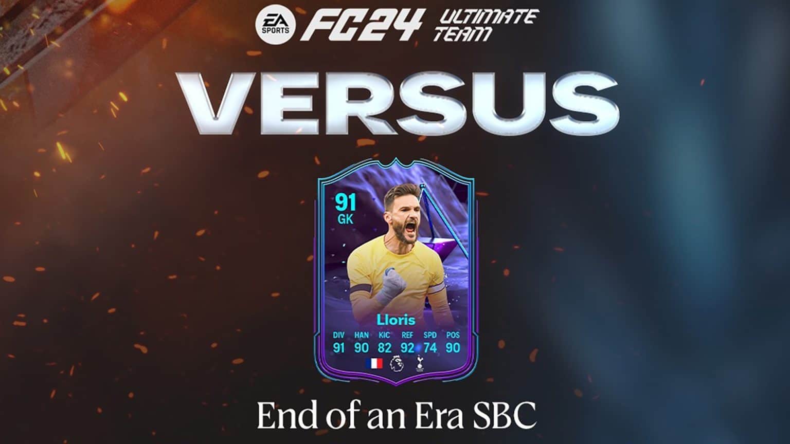 EA FC 24 SBC Hugo Lloris EOAE: The End Of An Era Card of the French ...