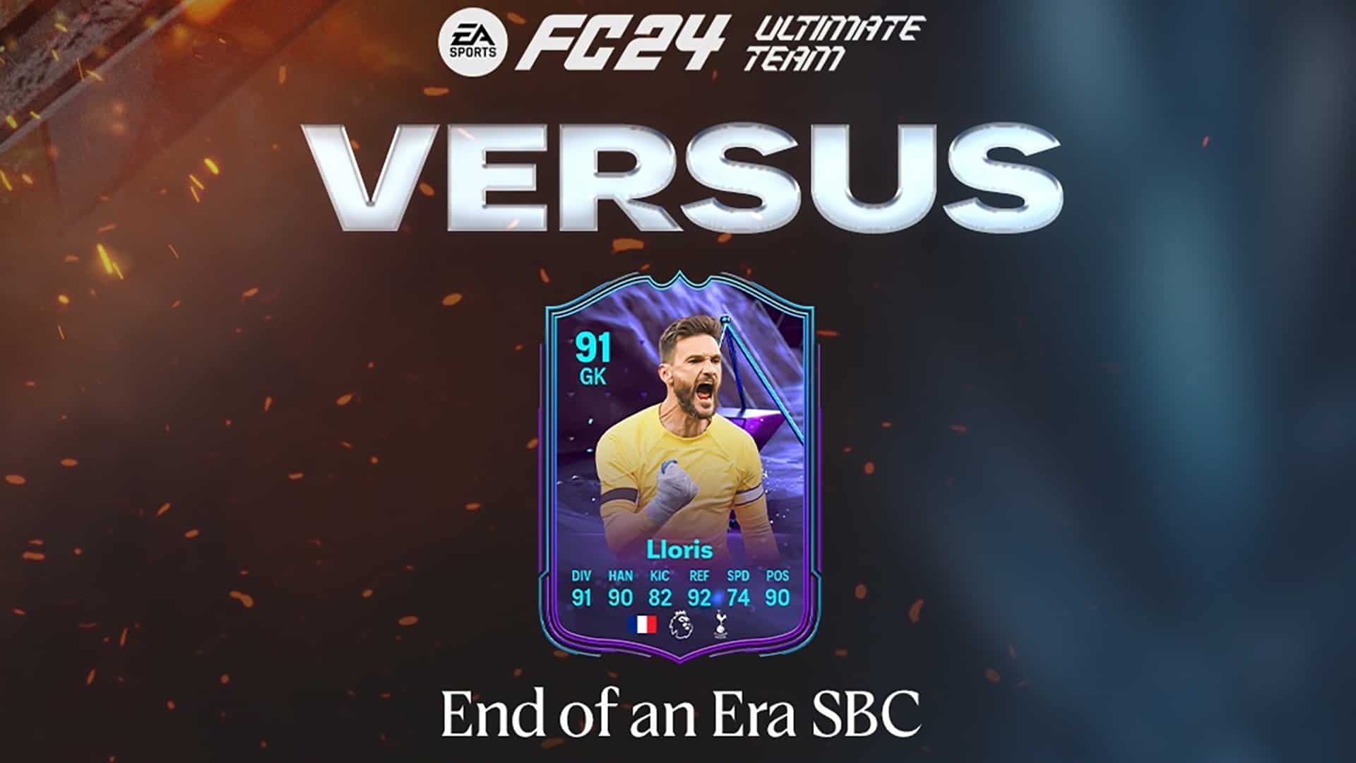 EA FC 24 SBC Hugo Lloris EOAE: The End Of An Era Card of the French ...