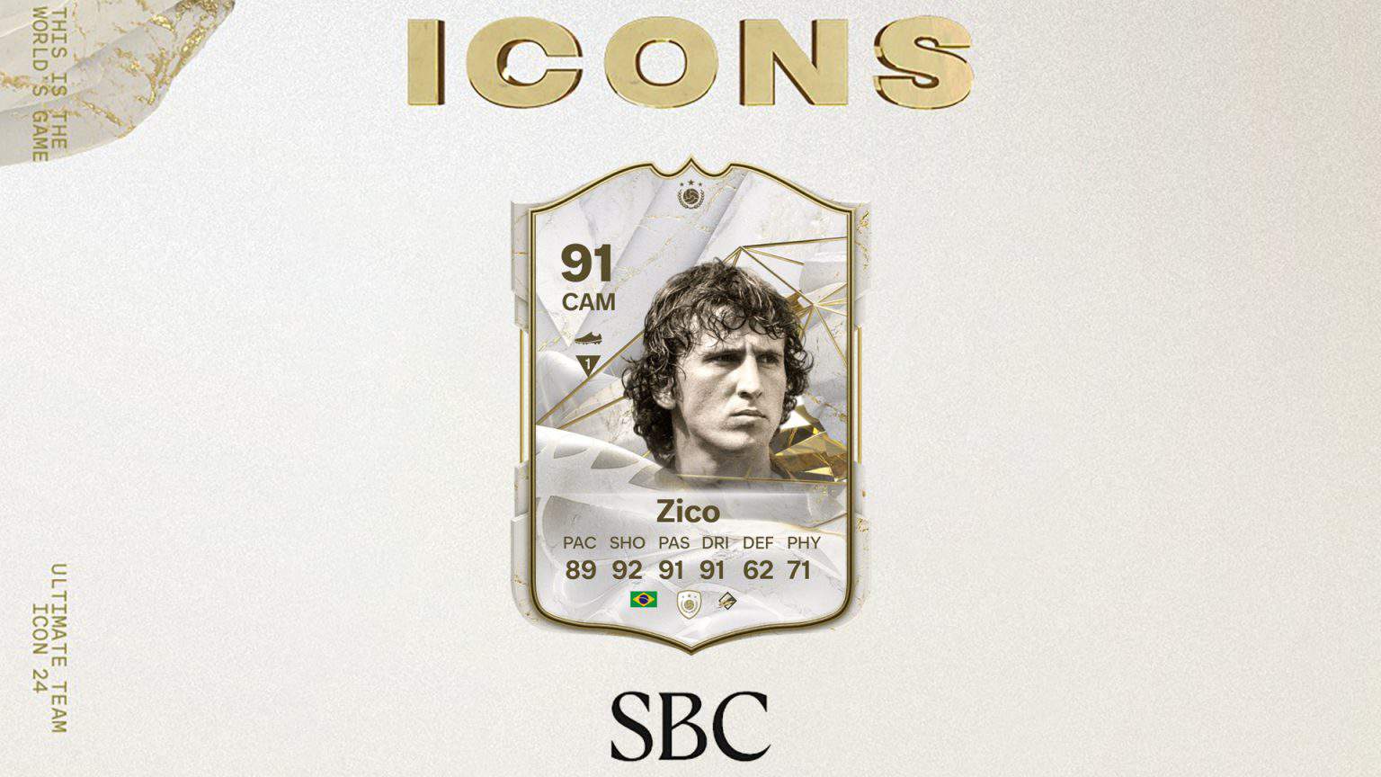 EA FC 24 Zico Icon SBC: Expected Cost And Cheapest Solutions ...