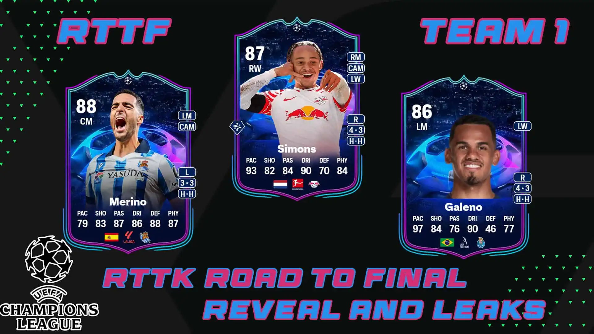 FC 24 RTTF Mini Release and Leaks - Uefa Road To The Final ...