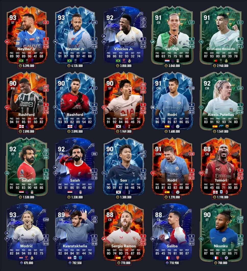 EA FC 24 SBC 88+ Winter Wildcards, FC Versus or TOTY Honourable ...