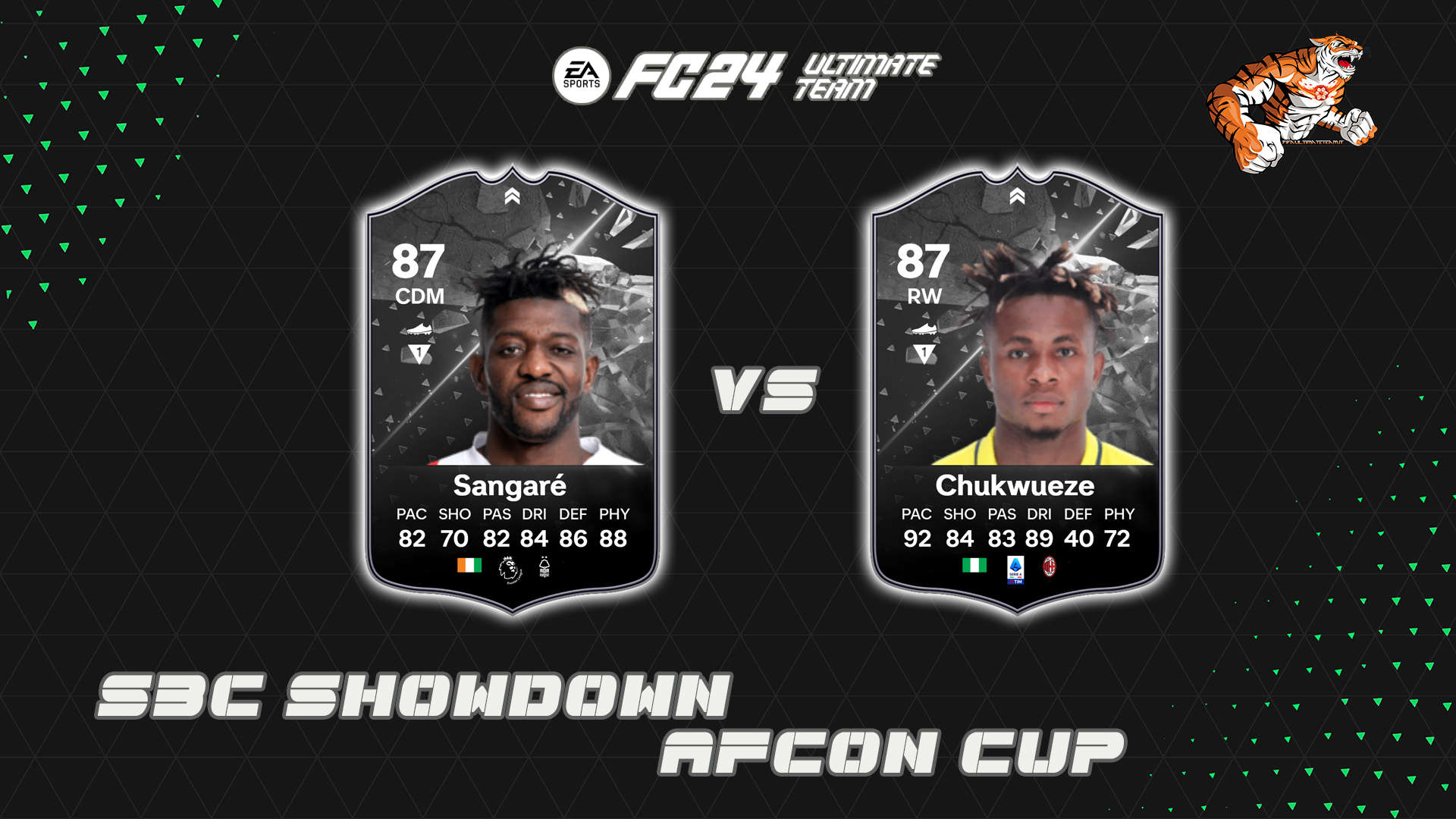 EA FC 24 SBC Chukwueze vs. Sangaré Showdown AFCON Cup Cheapest ...