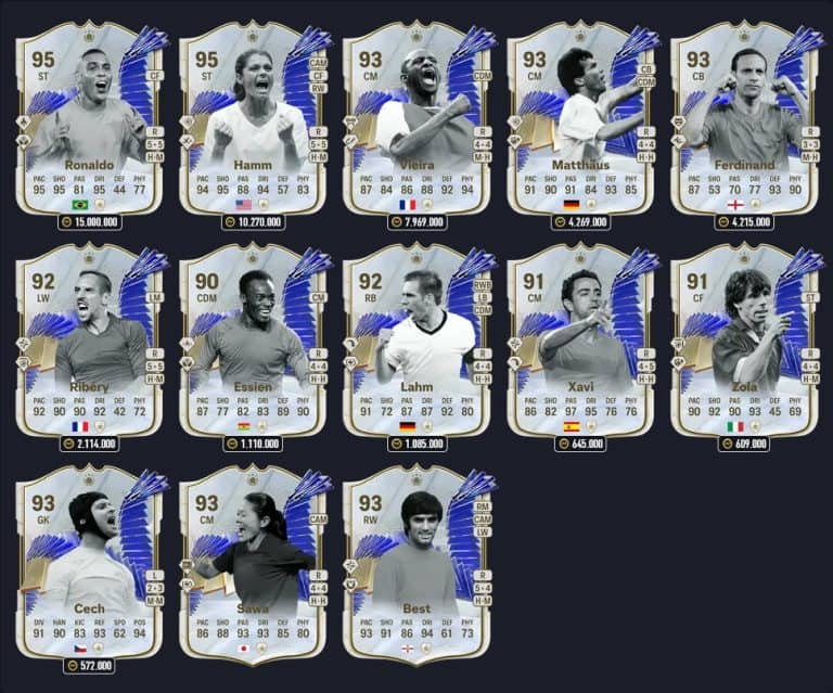 EA FC 24 88+ Thunderstruck, Winter Wildcards or TOTY Icon Player Pick ...