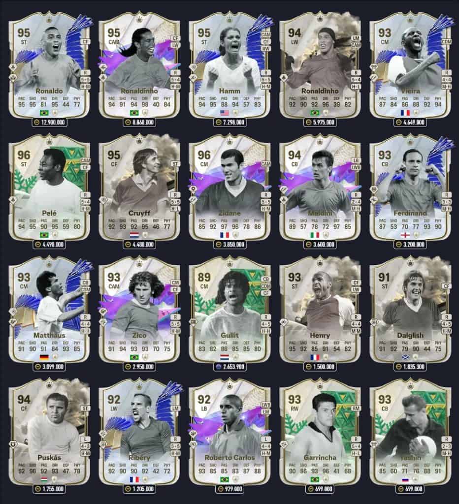 EA FC 24 90+ Encore Icon Player Pick SBC: Top Rewards List And Cheapest Solutions ...