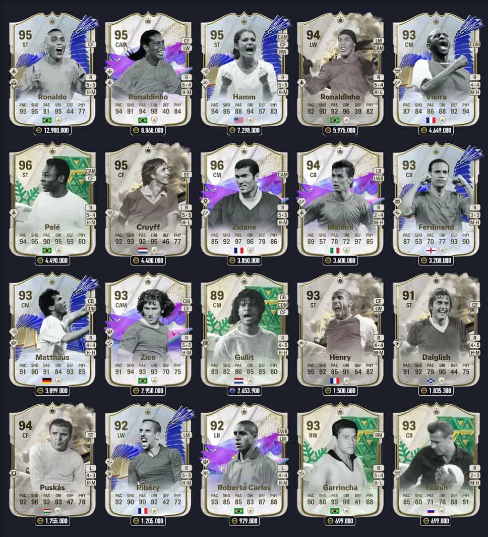 EA FC 24 90+ Encore Icon Player Pick SBC: Top Rewards List And Cheapest ...