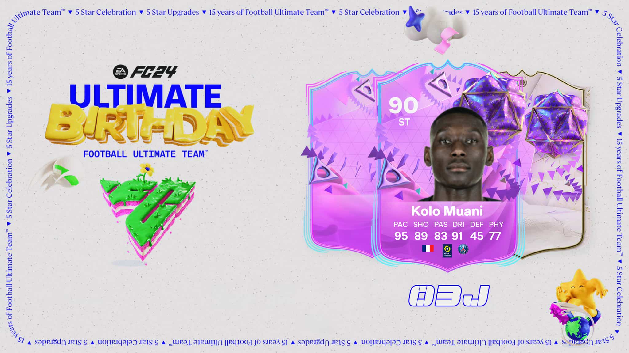EA FC 24 Kolo Muani Birthday Ultimate Objectives - FifaUltimateTeam.it - UK