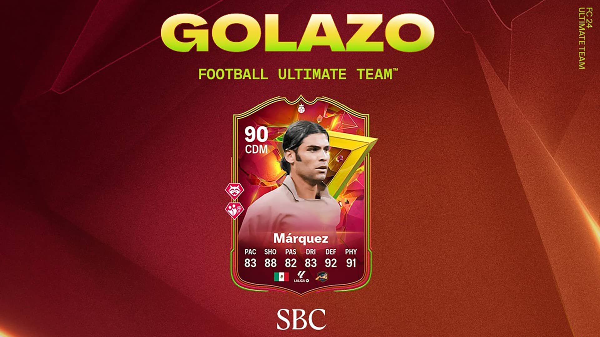 EA FC 24 SBC Rafael Marquez Golazo Hero: Cheapest Solutions ...