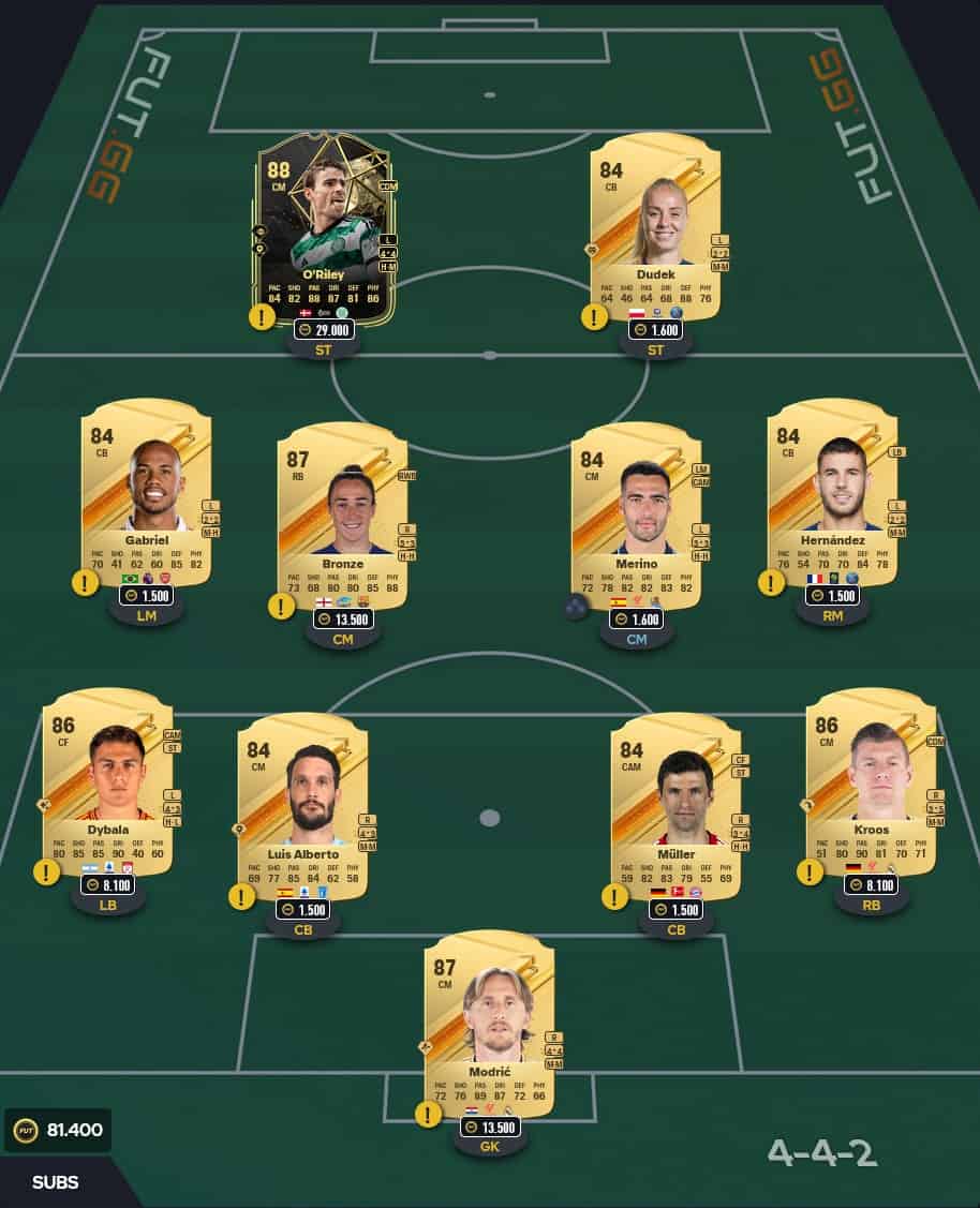 EA FC 24 SBC Rasmus Hojlund POTM Premier League February - Player Of ...