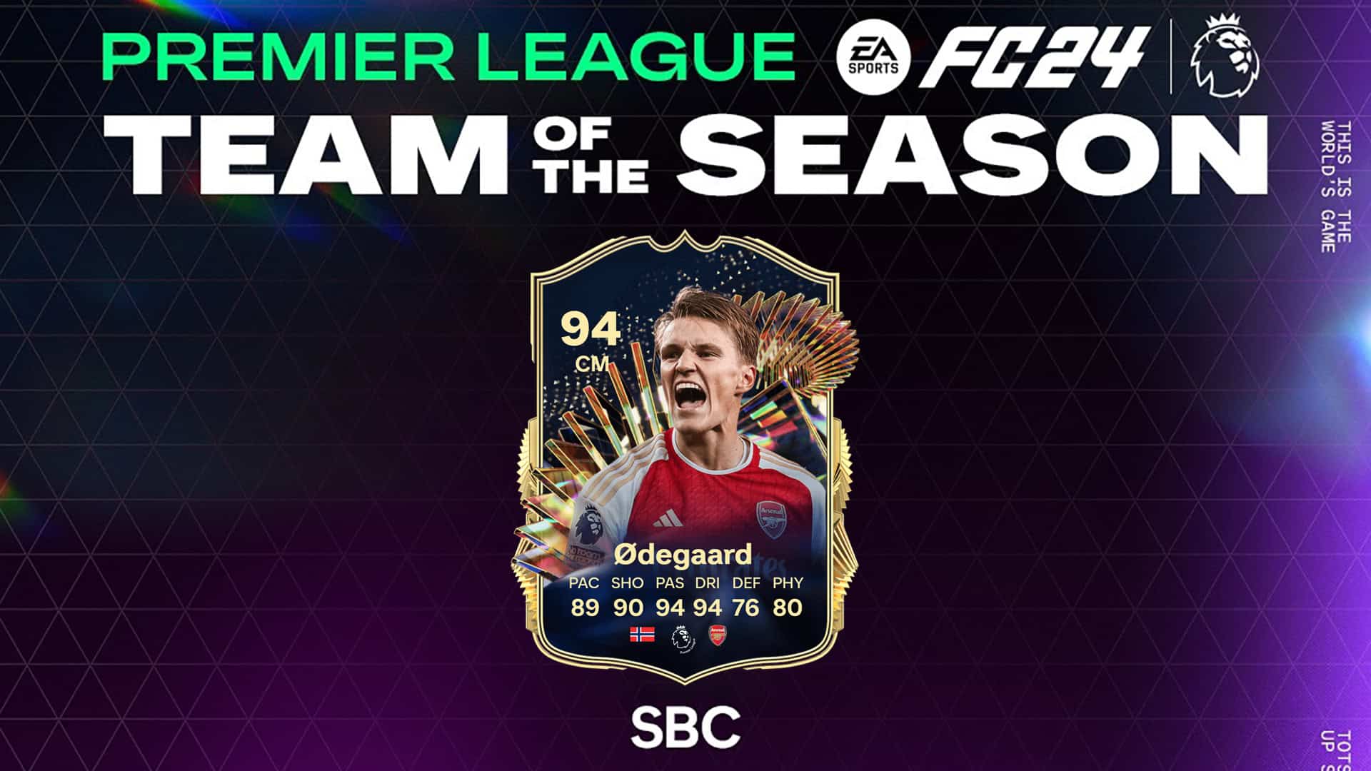 EA FC 24 SBC Martin Odegaard TOTS Team Of The Season: All Tasks, Costs ...