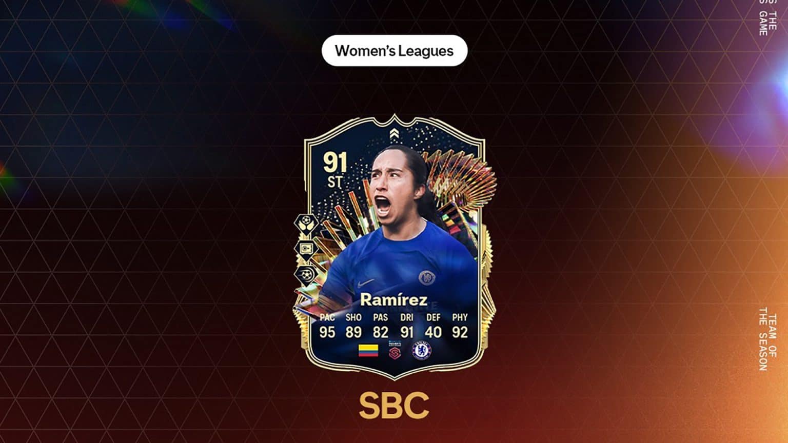 EA FC 24 SBC Mayra Ramírez TOTS Live Team Of The Season: All Tasks ...