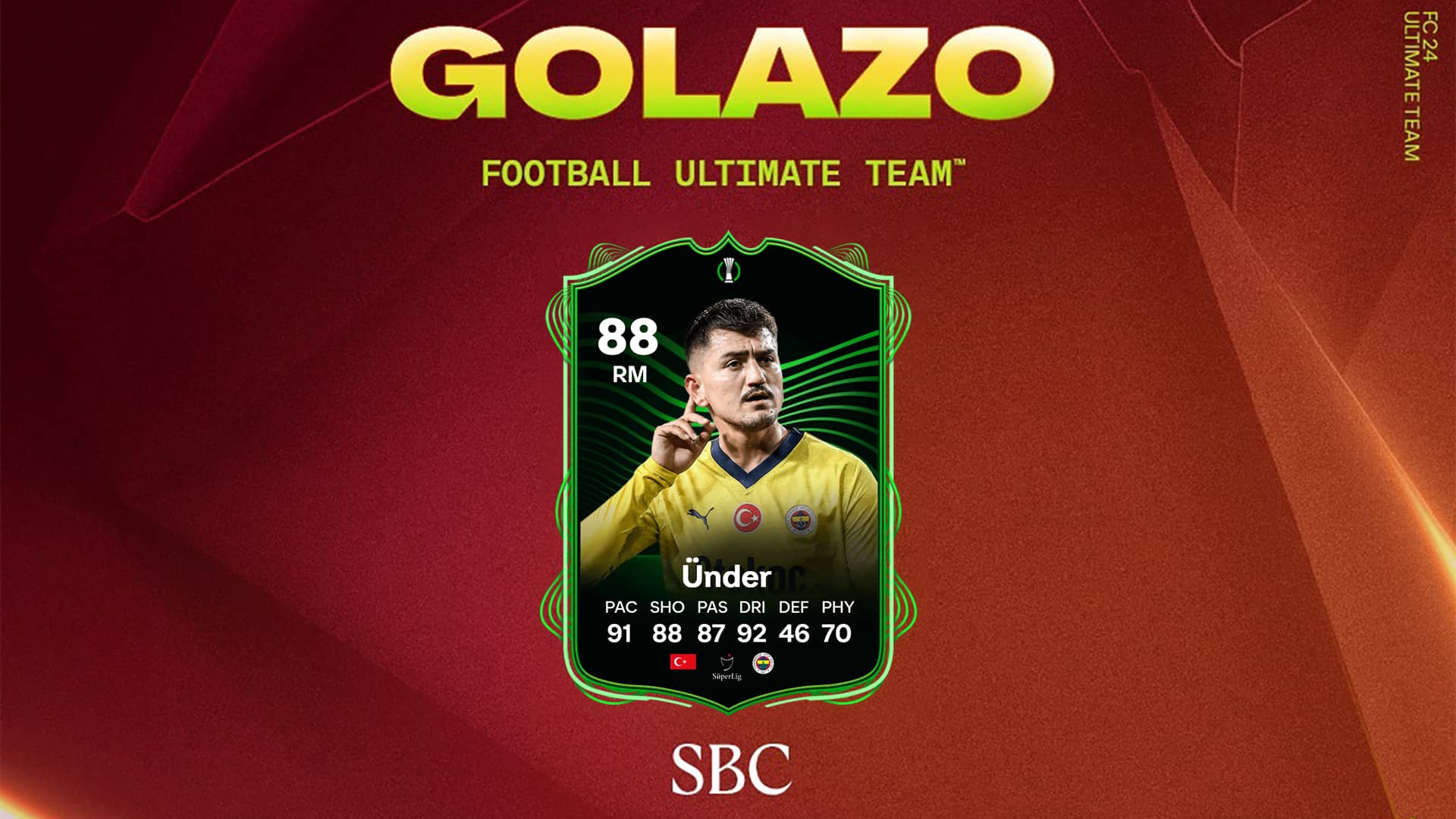 EA FC 24 SBC Cengiz Under RTTF UECL Road To The Final ...