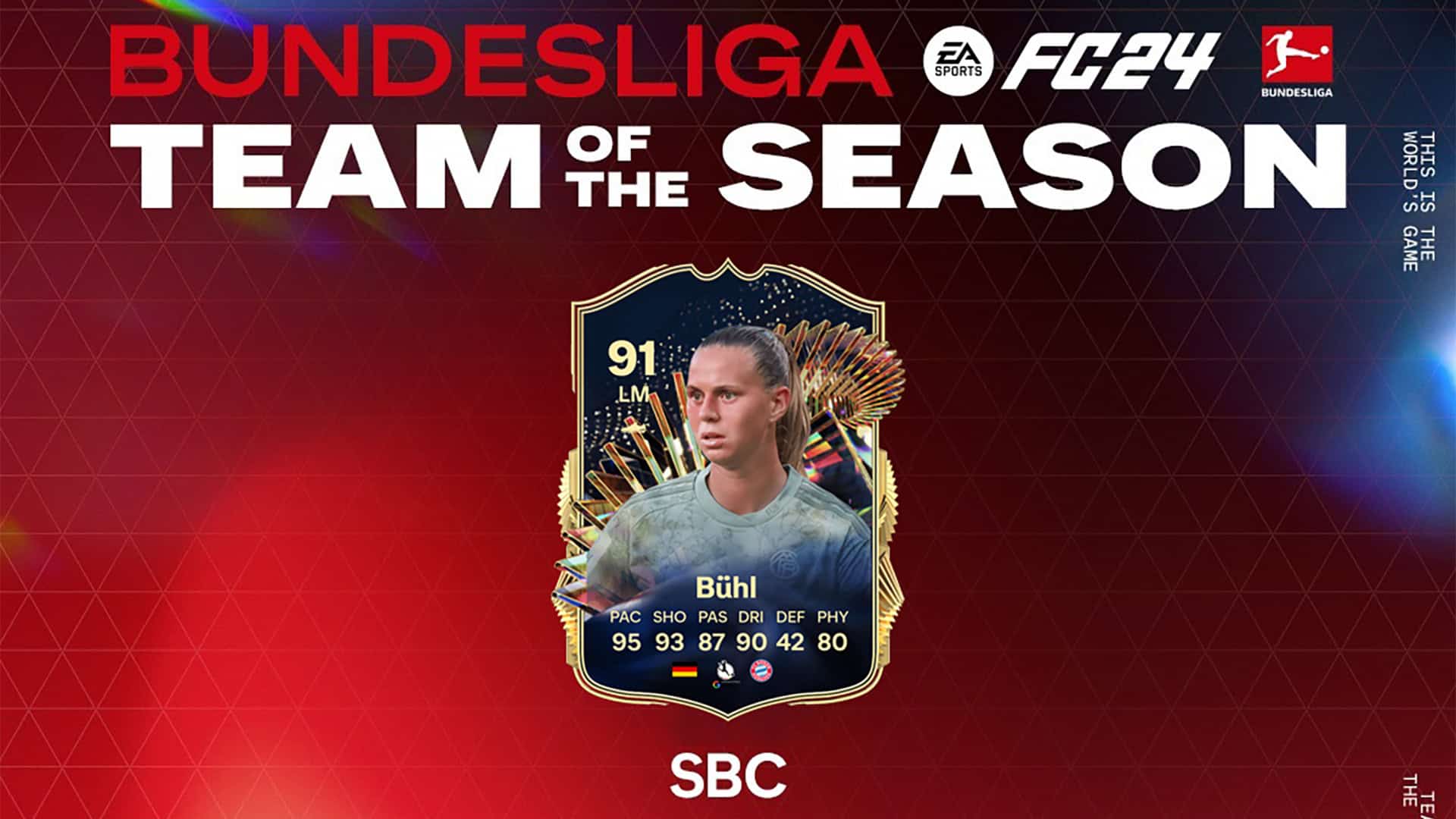 EA FC 24 SBC Klara Buhl TOTS Bundesliga: Costs And Cheapest Solutions ...